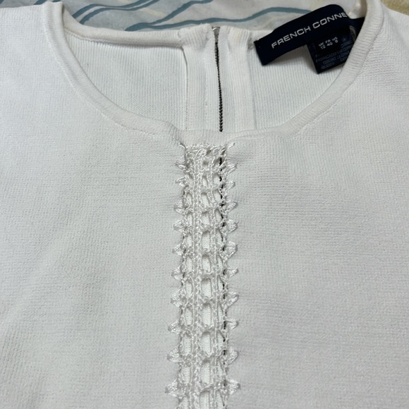 French Connection | Dresses | Beautiful White French Connection Size 8 ...